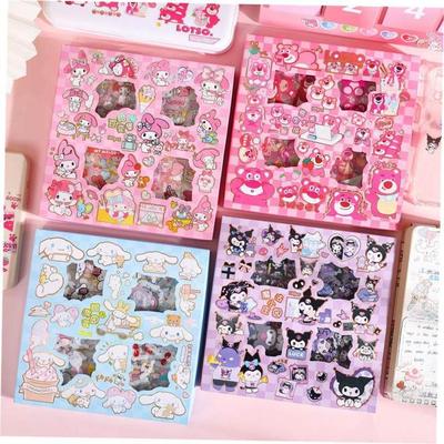 sanrio sticker cinnamoroll kuromi stickers bear cute贴纸pvc