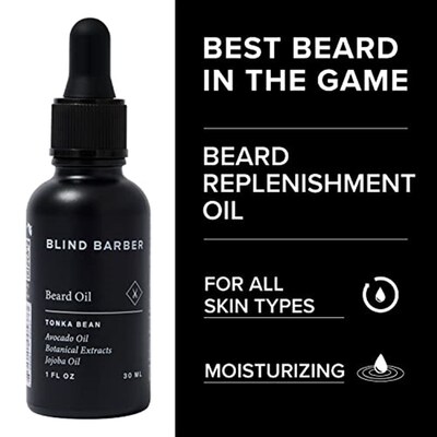 极速Blind Barber Beard & Face Replenishment Oil - UMoisturiz