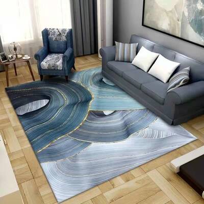 极速3D Vortex Illusion Carwpet Living Room Floor Mat Decor R