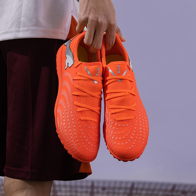 PUMA彪马足球鞋男鞋25冬季新款TT钉鞋比赛训练运动球鞋108918-01