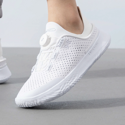 安德玛休闲鞋男鞋女鞋正品Flow Slipspeed随变鞋旋钮易穿脱运动鞋