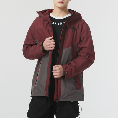 Adidas阿迪达斯外套男装新款风衣运动服连帽休闲夹克JE8577