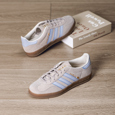 阿迪达斯（adidas）三叶草女鞋 2026春季新款运动鞋GAZELLE INDOO