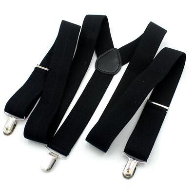 Mens suspenders 3 clip pants suspenders extended suspen