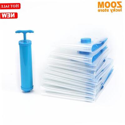 10PCS vacuum bag gift Electric pump vacuum storage bags