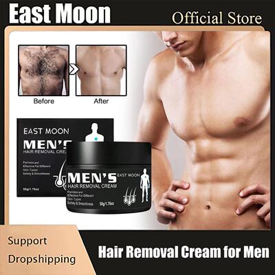 Hair Removal Cream for Men Painless Hair Beard Remover Armpi