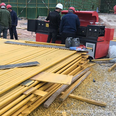 速发全自动钢管调直机双曲调除线刷漆小型大棚钢管脚手架锈直机