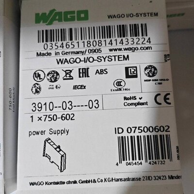 议价WAGO电源模块750-602750-601750-603
