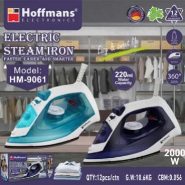 出口Hoffmans 熨斗 9061 Steam Iron 12pcs/CTN 0.056CBM