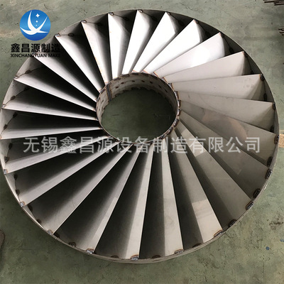 厂家定制脱硫塔喷淋塔配件2205不锈钢旋流板254SMO整流器旋流器