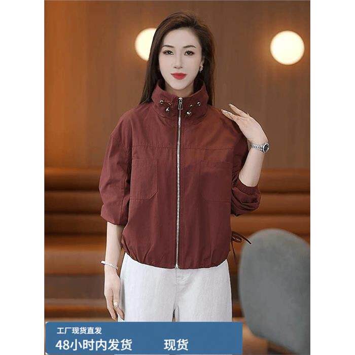 时尚休闲短款外套女2026早春新款洋气减龄宽松显瘦百搭开衫上衣潮