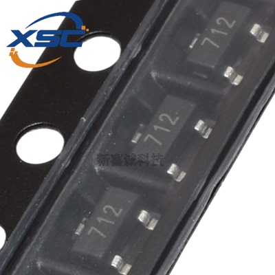 （10个）PSM712-LF-T7 丝印 SM712 712 贴片SOT23 防雷防静电保护