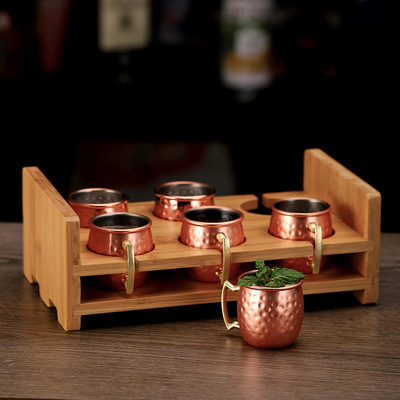Mini Moscow Mule Cup Small Copper Cup Shot Cup Stainless Steel One Mouth Cup Cocktail Cup