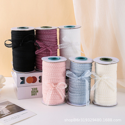 Mesh ribbon accessories, handmade headband accessories, DIY clothing accessories, fresh flower packaging ribbons