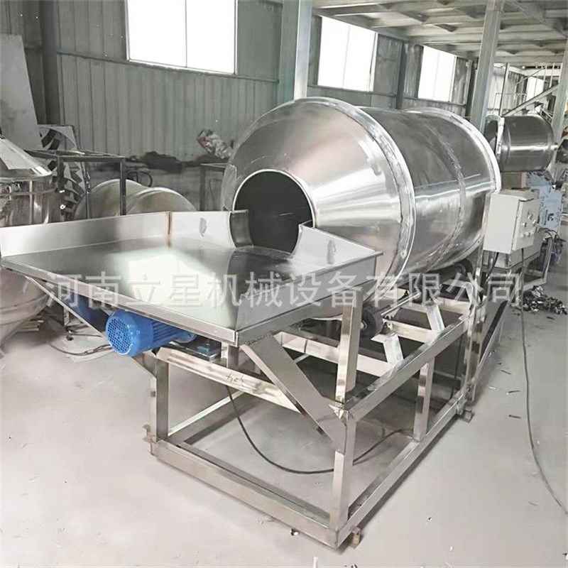 不锈钢滚筒金属粉搅拌机掺混肥D搅拌机翻斗上料陶瓷粉搅拌机