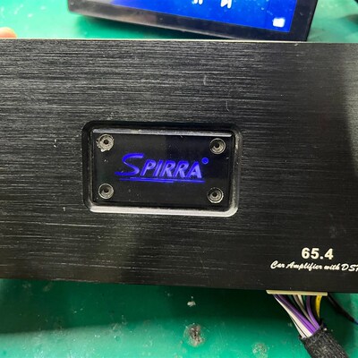 汽车音响维修 斯派朗65.4C处理器无声输出故障诊断维修