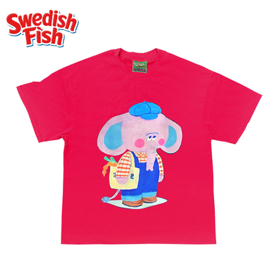 interesting灵魂 纯棉ins风设计感oversize艺术家童趣小众小众