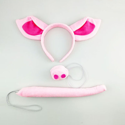 极速Dewasaf Anak-anak Lembut Kartun Laki-laki Perempuan Babi