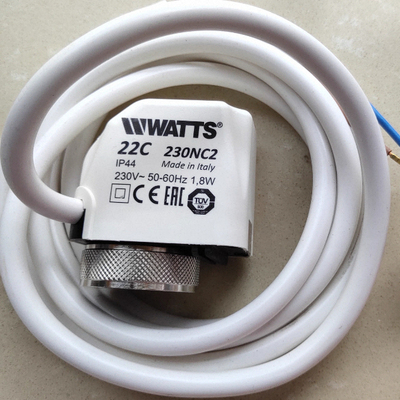 沃茨执行器热电阀水暖温控器水暖开关地暖温控阀电热执行器分水器