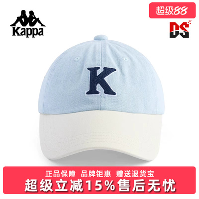 Kappa卡帕女帽2025秋季新款运动休闲简约复古百搭棒球帽K0F68MB12