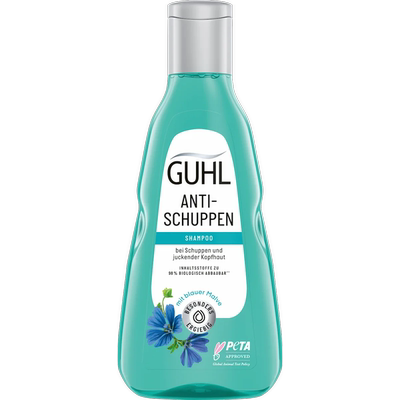 德国古尔GUHL控油洗发水去屑止痒控油丰盈 250ml 29.6矢车菊锦葵