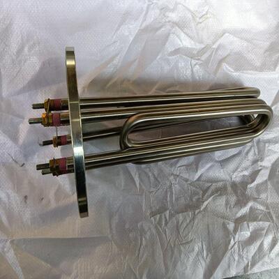 直径140法兰加热管蒸烫机不锈钢加热管电蒸汽锅炉加热管