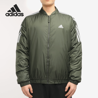 Adidas/阿迪达斯正品男子休闲运动立领隔层外套棉服 GH4578