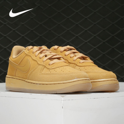 Nike/耐克正品 AIR FORCE 1 空一号大童运动童鞋 BQ5486