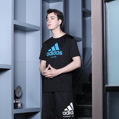 Adidas/阿迪达斯正品男士经典夏季凉爽短袖ADICTJ-BBU-1