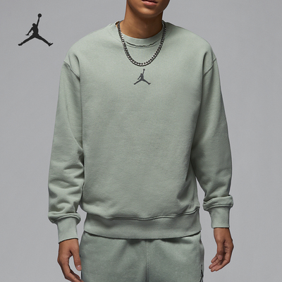 Nike/耐克正品JORDAN男士薄绒圆领运动针织卫衣HV8950-370