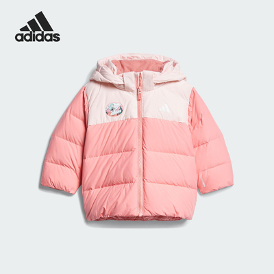 Adidas/阿迪达斯正品IN GFX DOWN JKT婴童保暖羽绒服KC5395