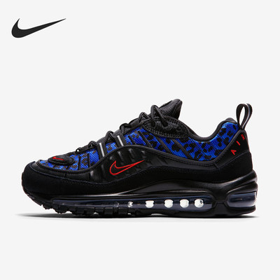 Nike耐克正品Air Max 98女款低帮马拉松运动休闲跑步鞋BV1978-001