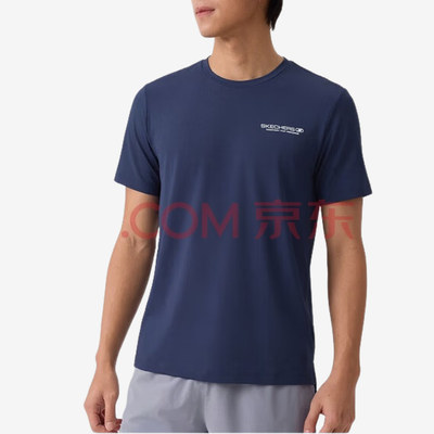 Skechers斯凯奇 正品 儿童款 透气 吸湿 短袖T恤P226M258-00DU