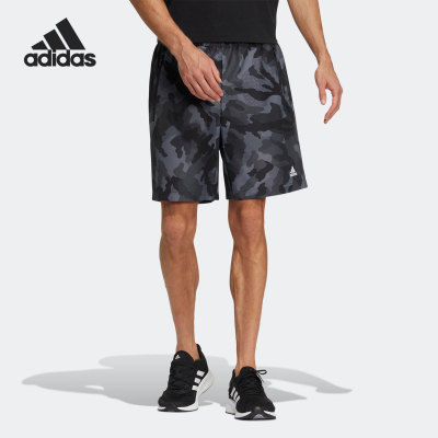 Adidas/阿迪达斯正品男子透气休闲运动梭织短裤 HE7407