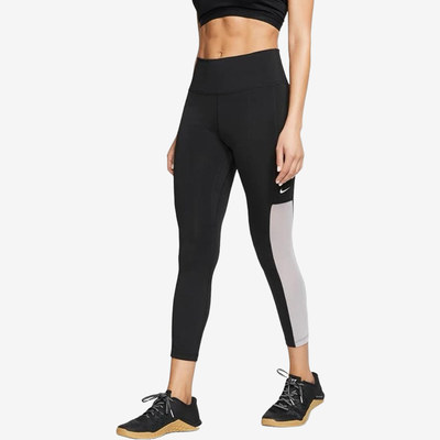 Nike耐克正品女透气针织修身中腰松紧轻便舒适运动裤BV4606-010