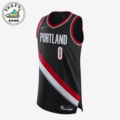 Nike/耐克正品NBA AU球员版字母印花篮球背心T恤DB3328-010