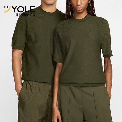 Nike/耐克正品新款男女同款潮流柔软短袖针织T恤FQ0279-355