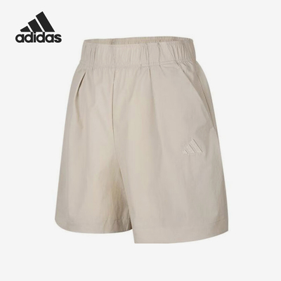 Adidas/阿迪达斯正品LOGO WOVEN SHORTS女士经典凉感短裤JL6289