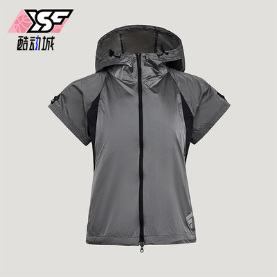 Adidas/阿迪达斯正品FUTURE STYLE WOVEN 经典连帽运动马甲KW5908