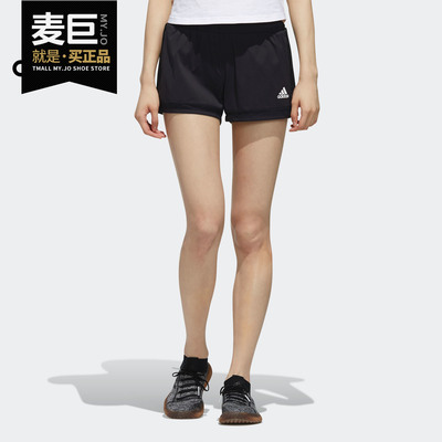 Adidas/阿迪达斯正品 SHORTS 3S 女子休闲运动梭织短裤DY8665