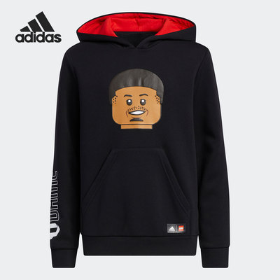 Adidas/阿迪达斯正品休闲大童时尚潮流运动连帽卫衣 GR9826
