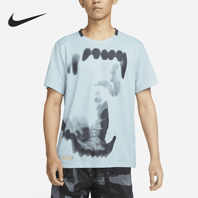 Nike/耐克正品夏季新款男子运动休闲印花短袖T恤DV9296-010