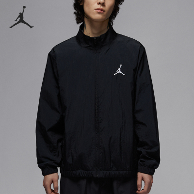 Nike/耐克正品26夏JORDAN男立领梭织轻盈经典休闲外套IH0832-010