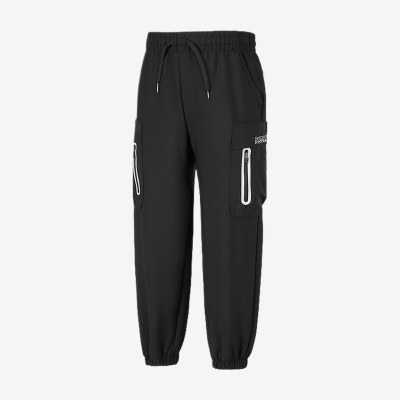 Skechers斯凯奇正品男女工装宽松松紧腰系带裤子P126B008-03B6