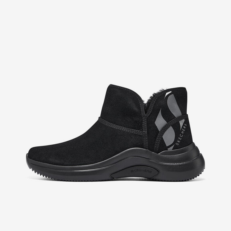 Skechers/斯凯奇正品2023新款女子时尚加绒保暖休闲雪地靴
