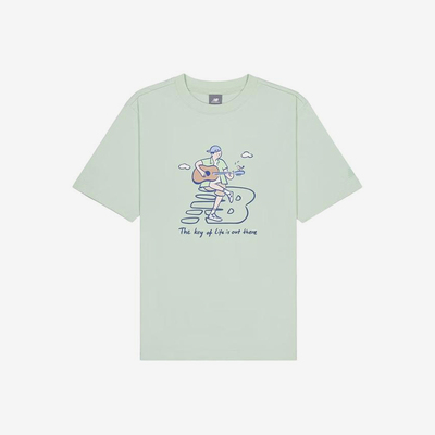 New Balance/NB正品夏季新款男女同款潮流百搭短袖T恤NEE26021-MT