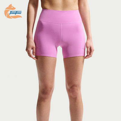 Nike/耐克正品Swift女士高腰口袋紧身训练运动短裤HJ2259-503