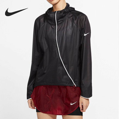 Nike/耐克正品春季新款SHIELD 女子跑步连帽夹克外套CJ5078