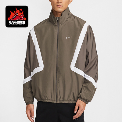 Nike/耐克正品2025夏季男士轻盈梭织经典复古宽松外套IM3355-004