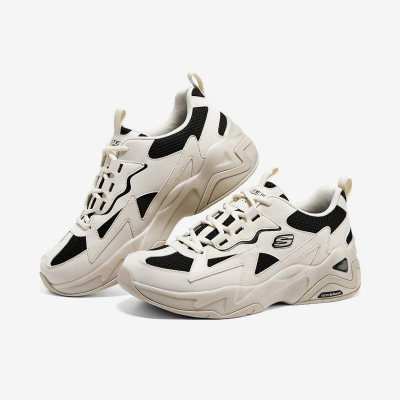 Skechers/斯凯奇正品D'LITES HYPER BURST男子运动休闲熊猫鞋